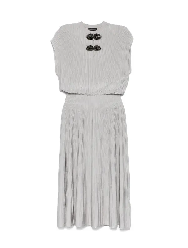 ワンピース EMPORIO ARMANI Woman Dress Grey EW001441AF15084 U8011 Emporio Armani Ew001441af15084u8011 Dress - Temporary Light